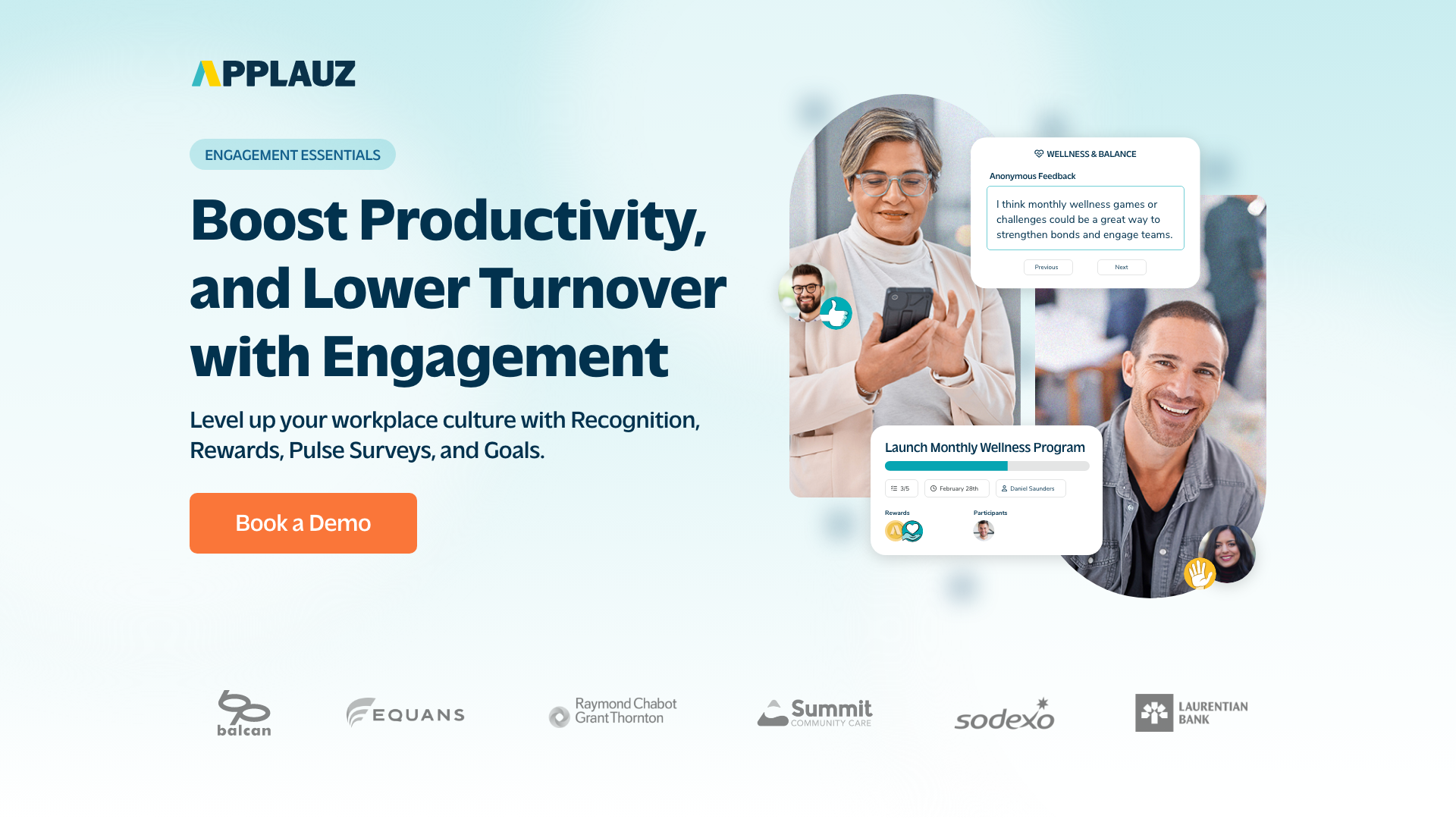 Engagement Essentials Solution | Applauz